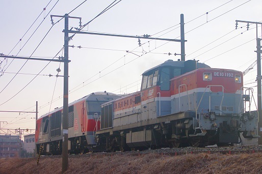 DF200と227系の同時甲種・・・川崎重工より: 鉄道大好き兄ちゃんの写真館2